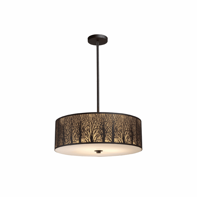 Elk Home Showroom 310755 Woodland Sunrise Large 5-lamp Modern Rustic ...