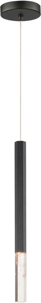 ET2 E11021-95BK Diaphane Contemporary Black LED Drop Lighting Fixture ...