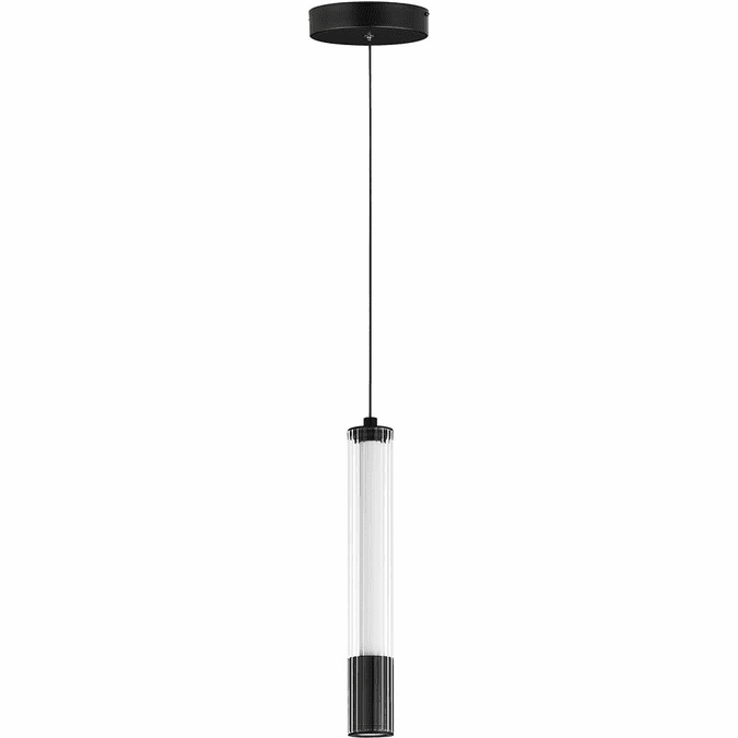 ET2 E11061-144BK Cortex Black LED Mini Ceiling Light Pendant - ET-E11061-144BK