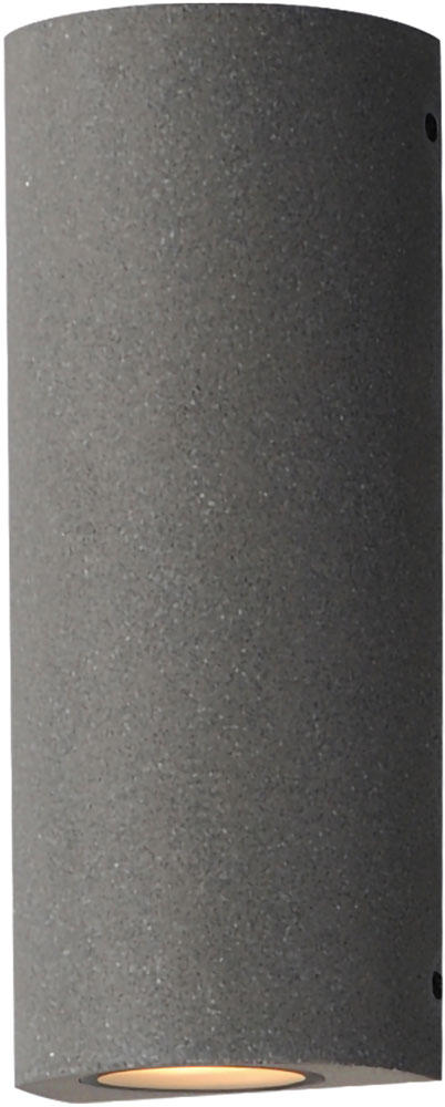 ET2 E14373-GSN Pilar Contemporary Greystone LED Outdoor Light Sconce ...