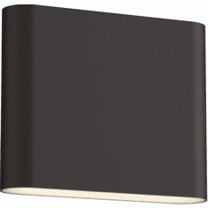 ET2 E23233-NAB Spartan Contemporary Natural Aged Brass LED 6" Exterior ...