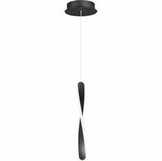 ET2 E24155-BK Pirouette Modern Black LED Kitchen Island Light - ET-E24155-BK
