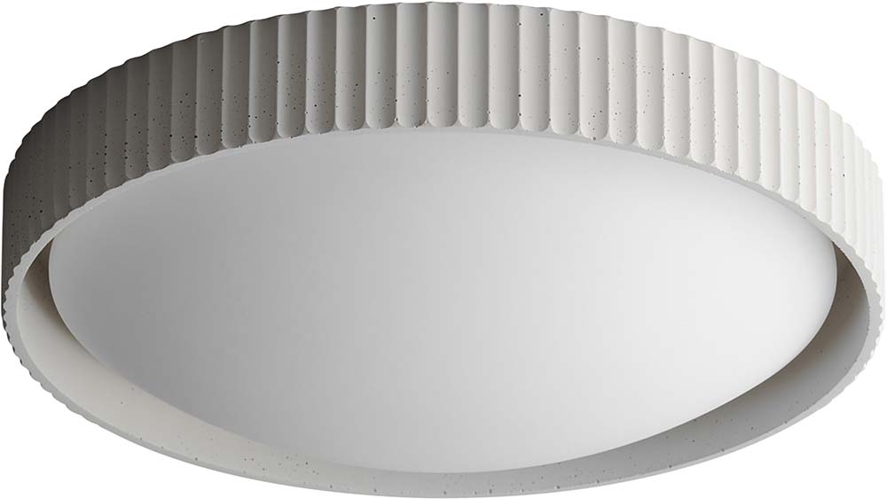 ET2 E25058-CHK Souffle Chaulk White LED 18" Overhead Lighting - ET ...