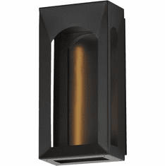ET2 E30275-BK Brasilia Modern Black LED Outdoor Sconce Lighting - ET-E30275-BK
