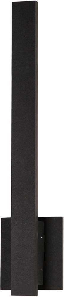 ET2 E41342-BK Alumilux Line Modern Black LED Outdoor Wall Lighting Sconce - ET-E41342-BK