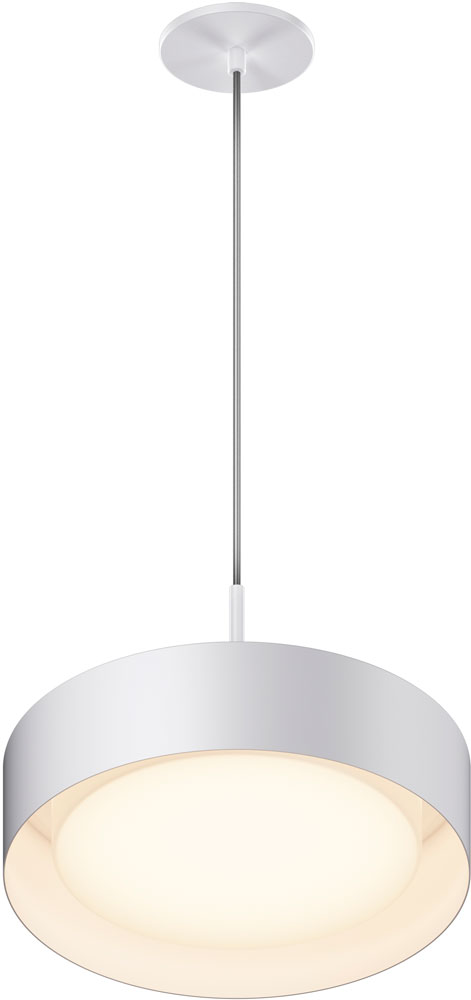 ET2 E51011-WT Echo Modern White LED 13" Drop Ceiling Lighting - ET-E51011-WT