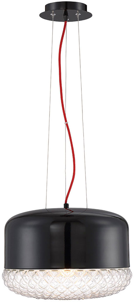 Eurofase 31869-010 Corson Modern Black Drop Ceiling Light Fixture - EUR ...
