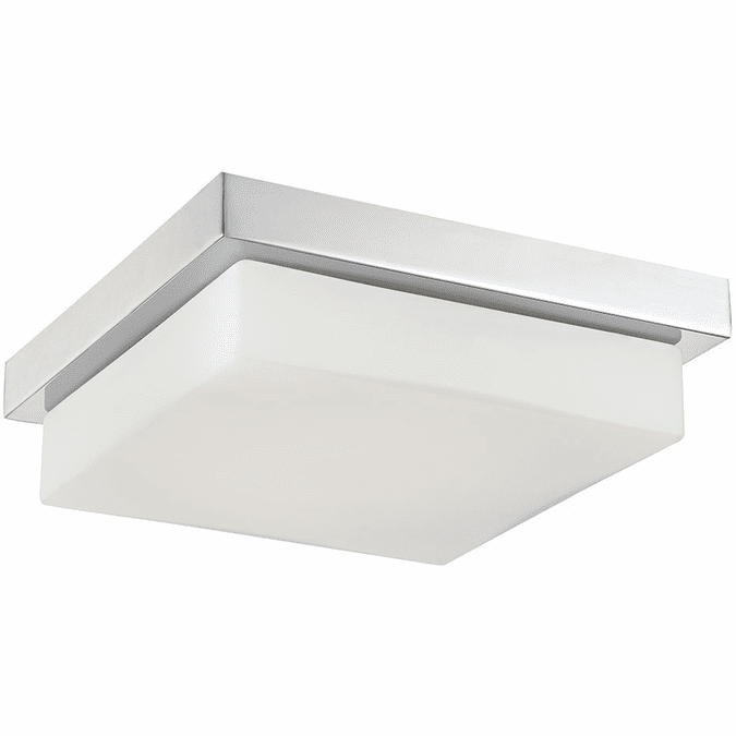 Eurofase 32672-015 Barlow Modern Chrome LED Flush Mount Lighting - EUR ...