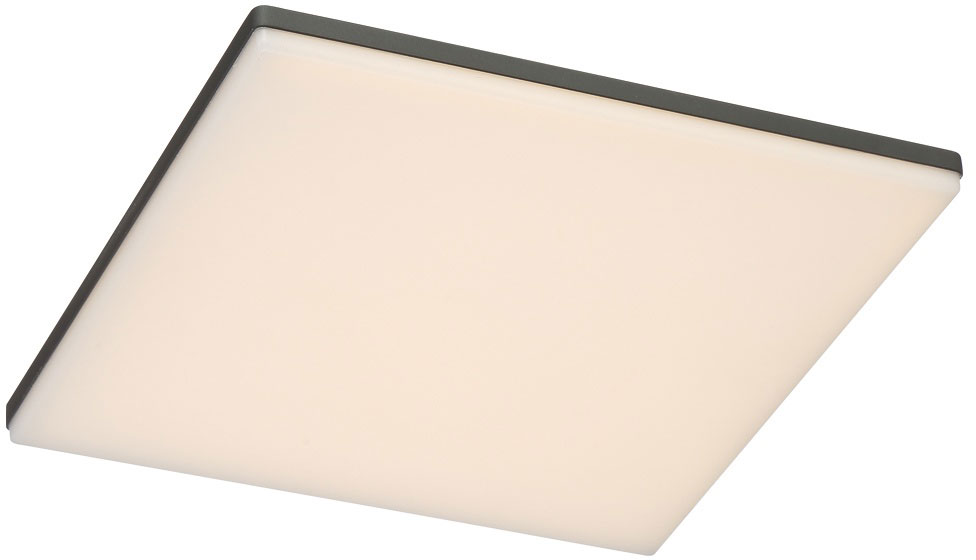 Eurofase 34117-019 Contemporary Graphite Grey LED Exterior Flush Mount ...