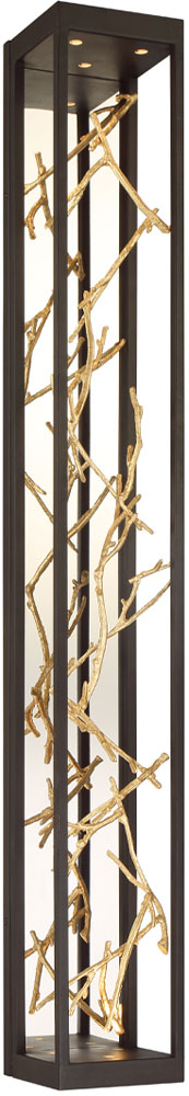 Eurofase 38638-015 Aerie Modern Bronze / Gold LED Wall Lamp - EUR-38638-015