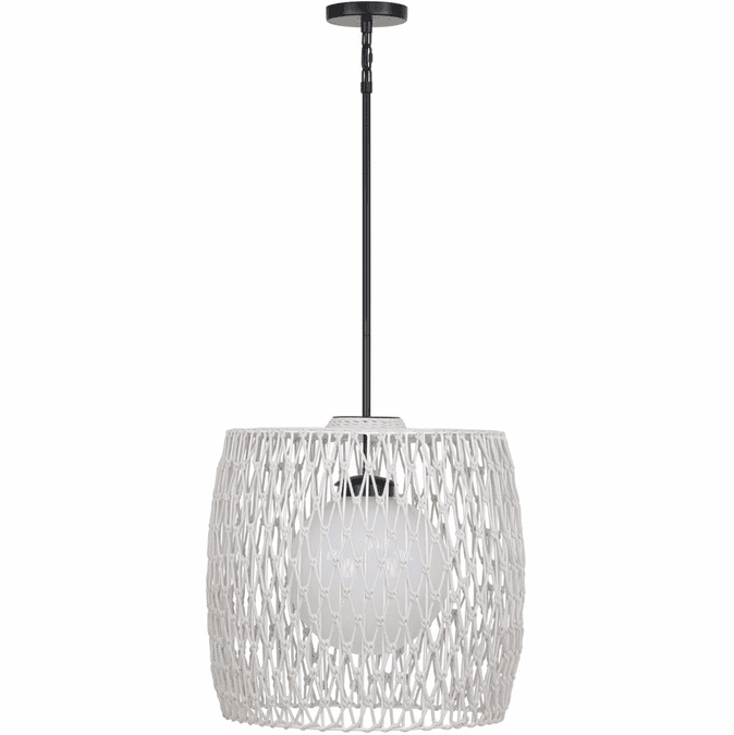 Eurofase 46635-013 Lara Colonial Light Gray Drop Lighting - EUR-46635-013