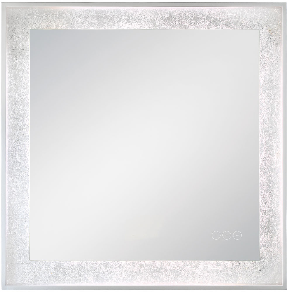 Eurofase 48087-018 Anya Contemporary Black LED Square Mirror - EUR ...