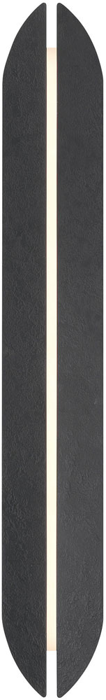 Eurofase 49015-027 Inntra Modern Black LED 40" Outdoor Wall Light ...