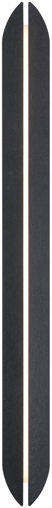 Eurofase 49016-024 Inntra Modern Black LED 60" Outdoor Wall Light ...