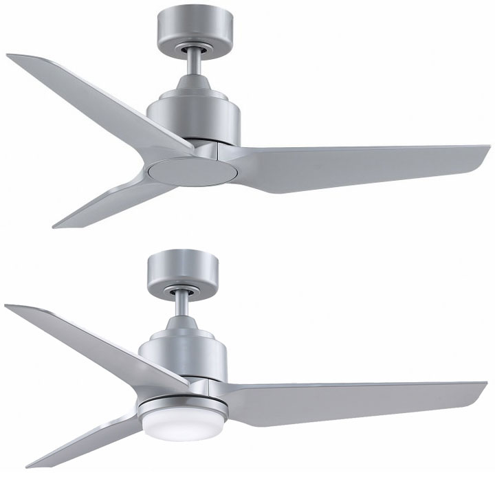 Fanimation MAD8514SLW TriAire Custom Modern Silver LED Indoor / Outdoor ...