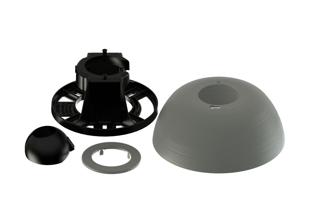 Fanimation SCK1-52AGP Antique Graphite Sloped Ceiling Kit - FAN-SCK1-52AGP