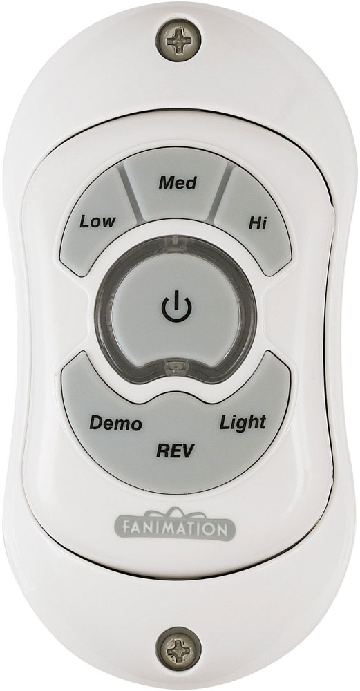 Fanimation TR28 White Reversing Hand Held Remote - FAN-TR28
