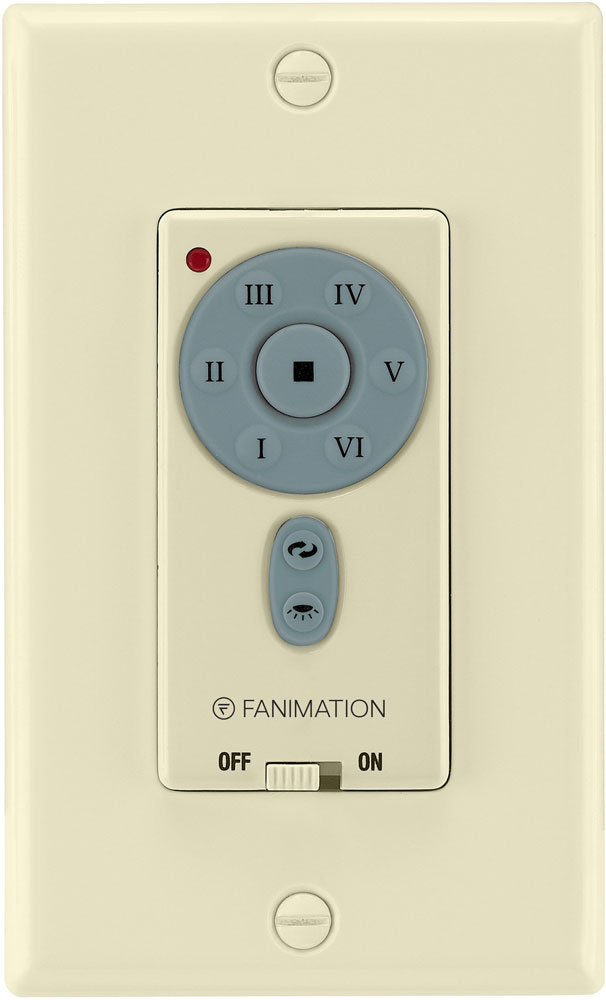 Fanimation White Wall Mount Ceiling Fan Remote Control | Shelly Lighting