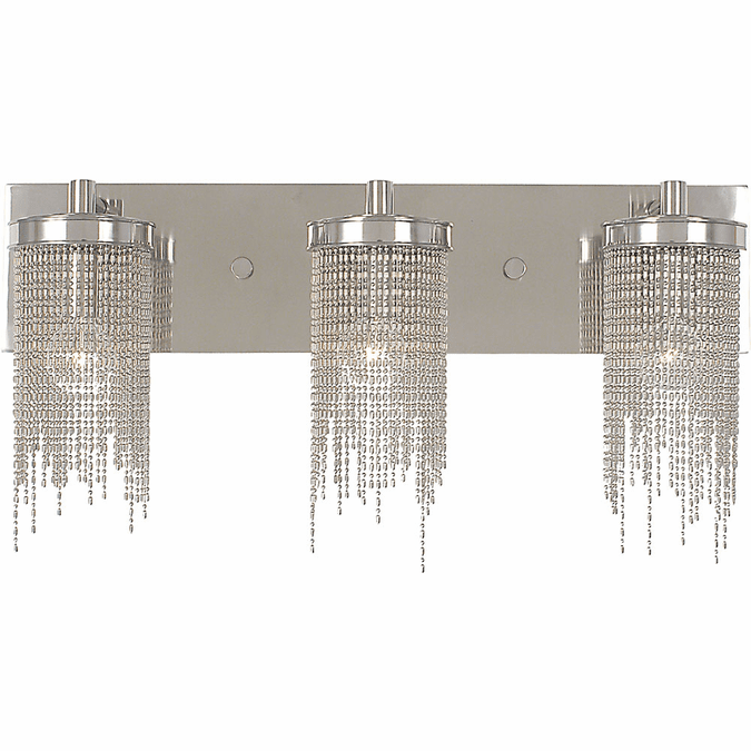 Framburg 2293 Guinevere Contemporary 3-Light Bathroom Light Fixture ...