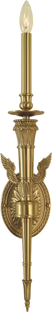 Framburg 5941 Napoleonic Brushed Brass Wall Light Fixture - FRM-5941