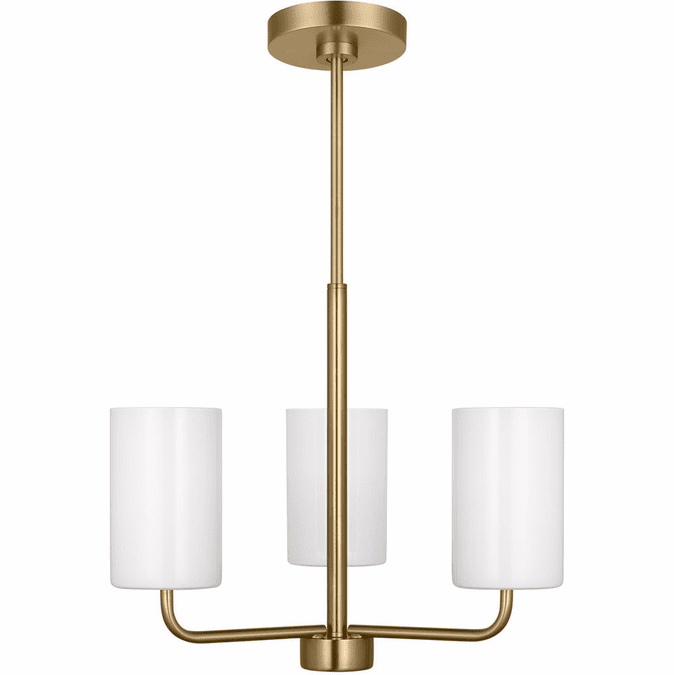 Generation Lighting GLC1003SB Rhett Modern Satin Bronze Mini Chandelier ...