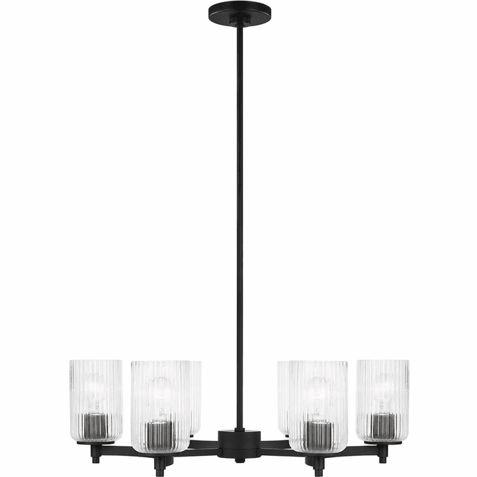 Generation Lighting Lighting 3000606-112 Beaumont Midnight Black ...