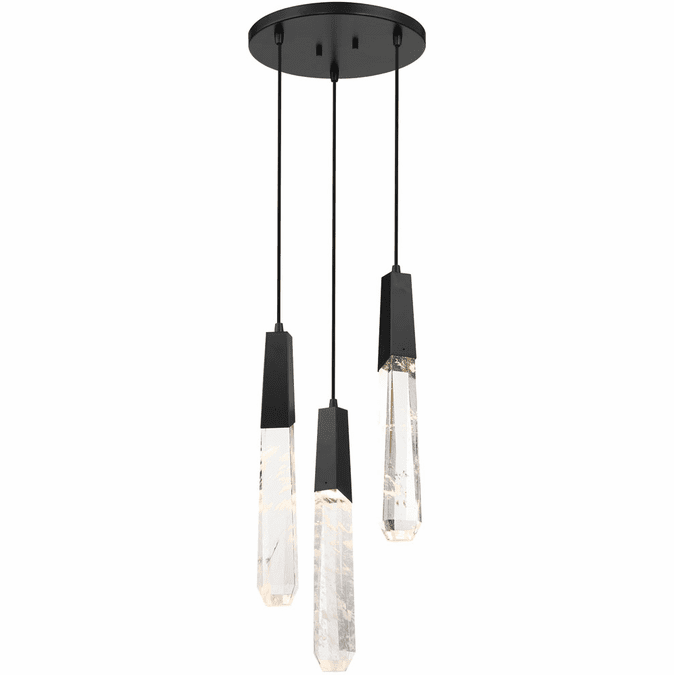 George Kovacs P1284-66A-L Drifting Droplets Modern Coal LED Multi ...