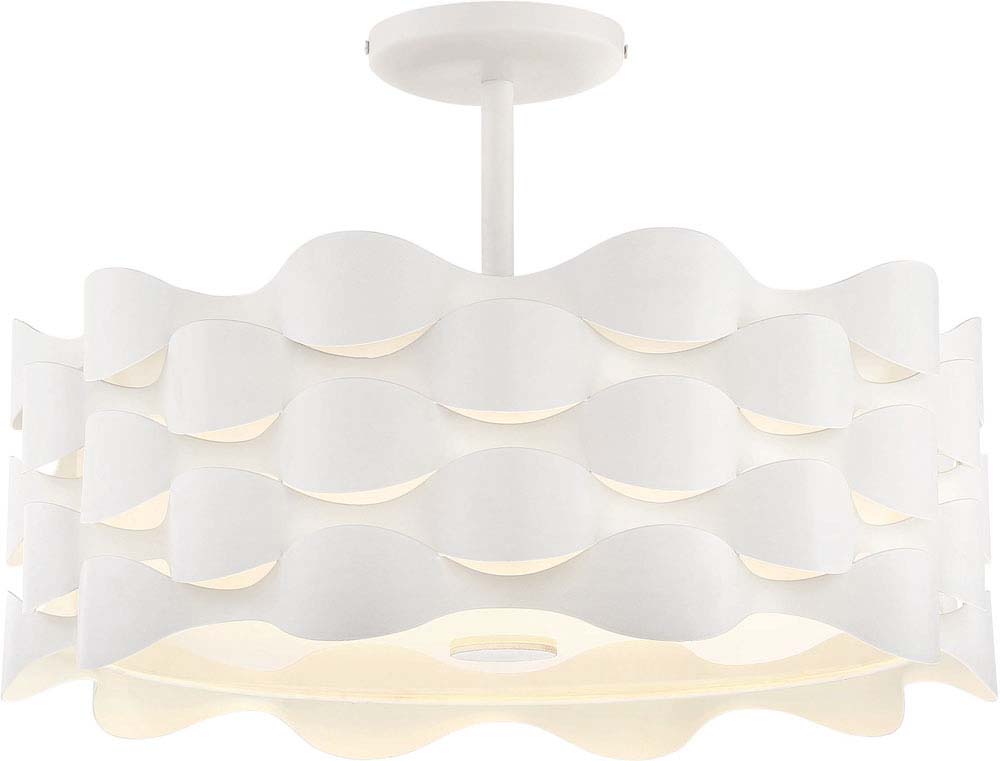 George Kovacs P1302-655-L Coastal Current Contemporary Sand White LED ...