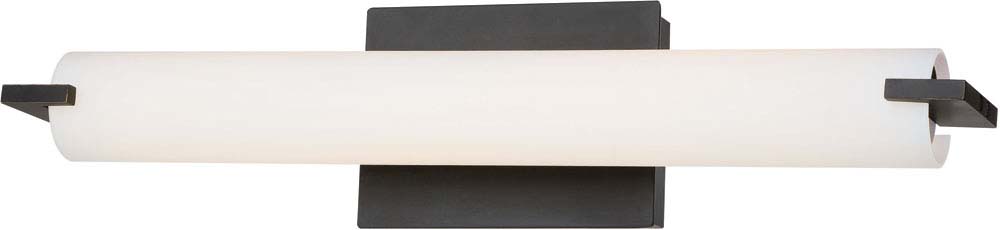 George Kovacs P5044-37B-L Tube Dark Restoration Bronze LED 21" Bath ...