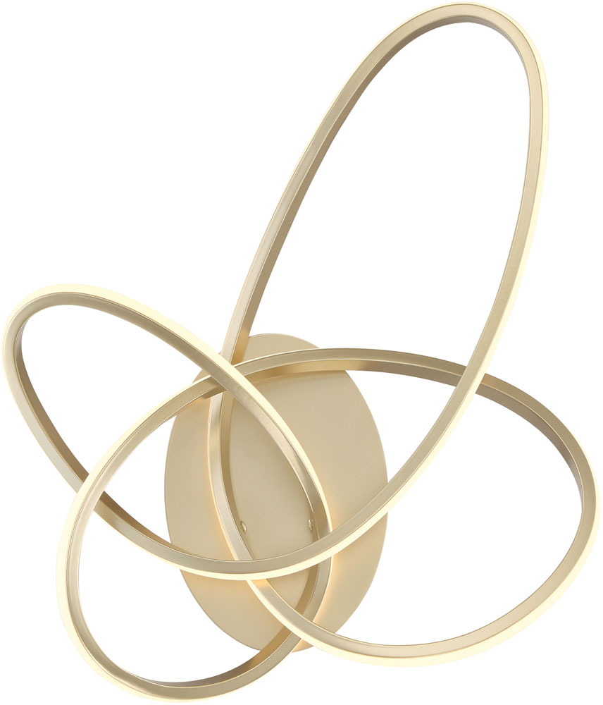 George Kovacs P5433-697-L Astor Modern Soft Gold LED Wall Mounted Lamp ...