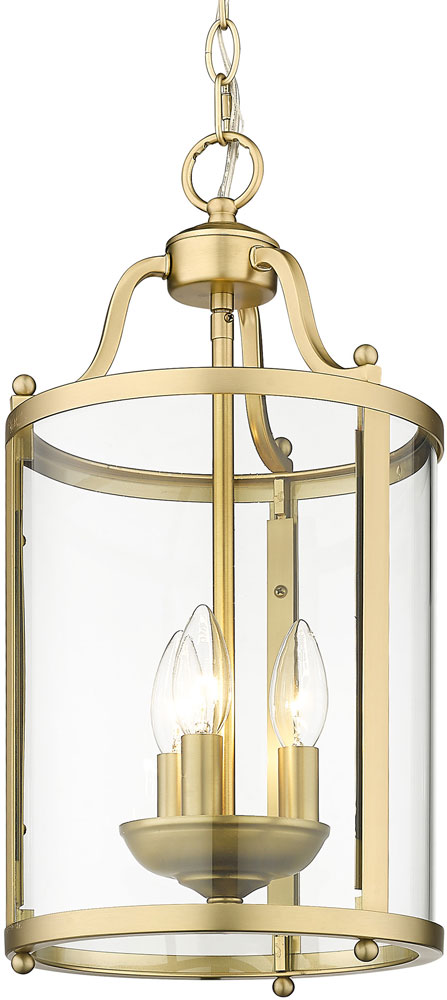 Golden Lighting 1157-3P BCB Payton Brushed Champagne Bronze Foyer Light ...