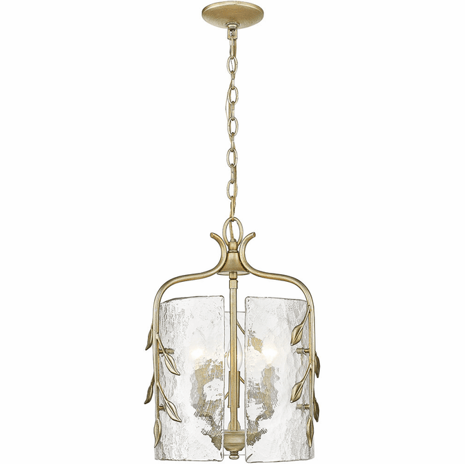 Golden Lighting 3160-3P WG-HWG Calla Modern White Gold Drop Lighting ...