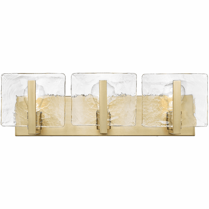 Golden Lighting 3164-BA3 BCB-HWG Aenon Contemporary Brushed Champagne ...