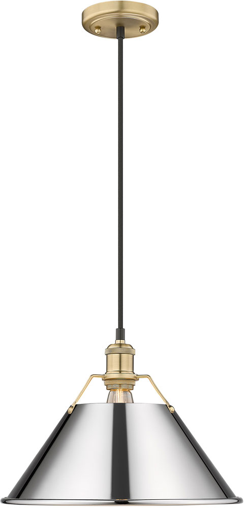 Golden Lighting 3306-L BCB-CH Orwell Brushed Champagne Bronze / Chrome ...