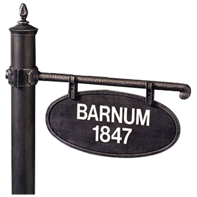 Hanover Lantern 221-3 Ladder Rest Sign Outdoor Address Number Sign ...