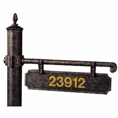 Hanover Lantern R725 Ladder Rest Sign Exterior Address Number Sign ...