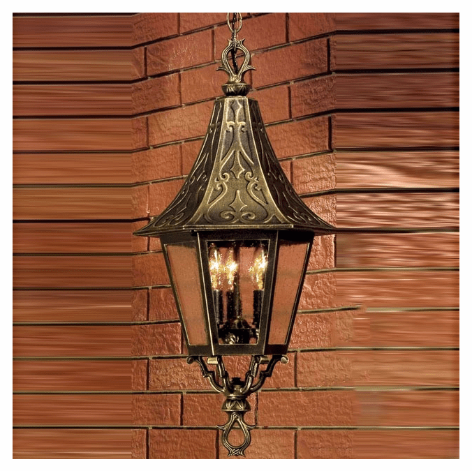 Hanover Lantern B22420 St. Augustine Medium Traditional Outdoor Hanging ...