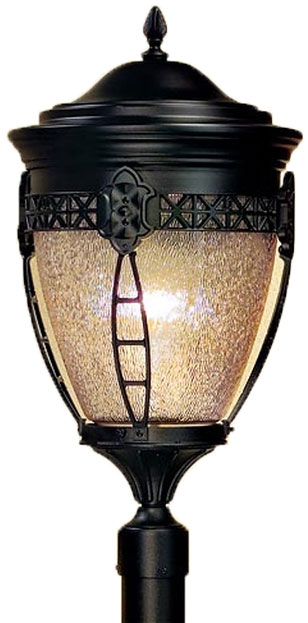 Hanover Lantern B33031 North Hills Medium Traditional Outdoor Post ...