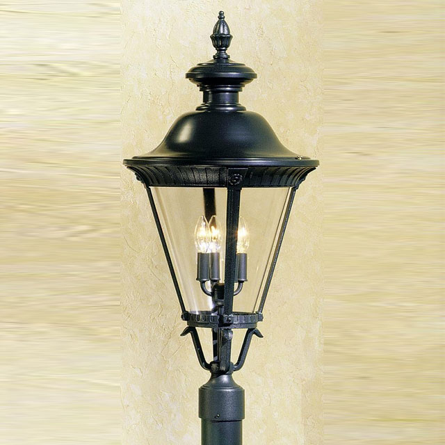 Hanover Lantern B53430 Stockholm Medium Traditional Outdoor Post Light ...