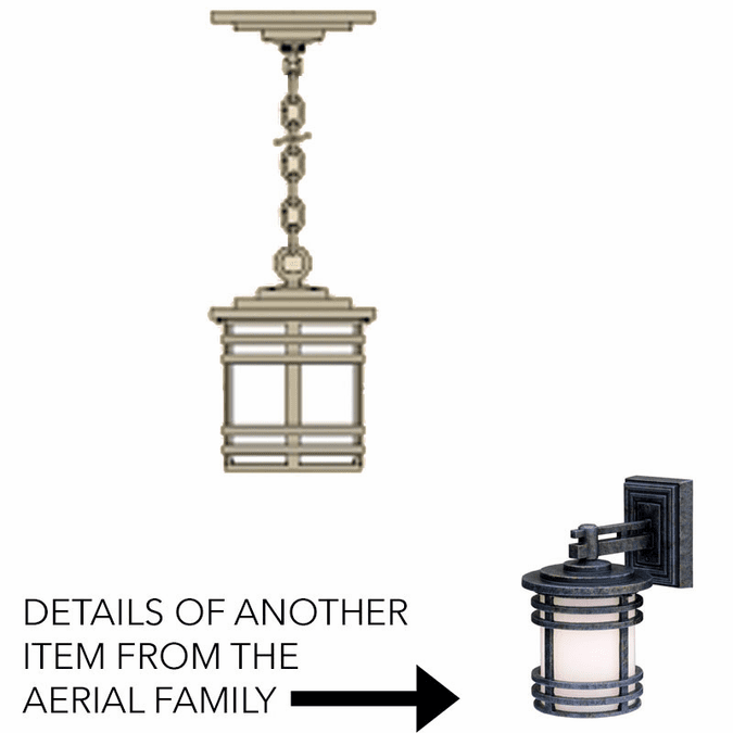 Hanover Lantern B55220 Aerial Medium Exterior Hanging Pendant Lighting - HAN-B55220