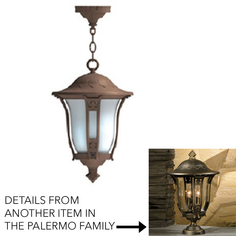 Hanover Lantern B57620 Palermo Large Outdoor Hanging Light - HAN-B57620