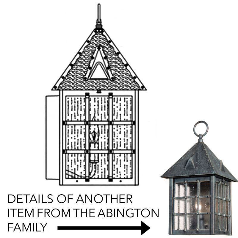 Hanover Lantern B8101 Abington Large Traditional Exterior Lighting Wall Sconce - HAN-B8101