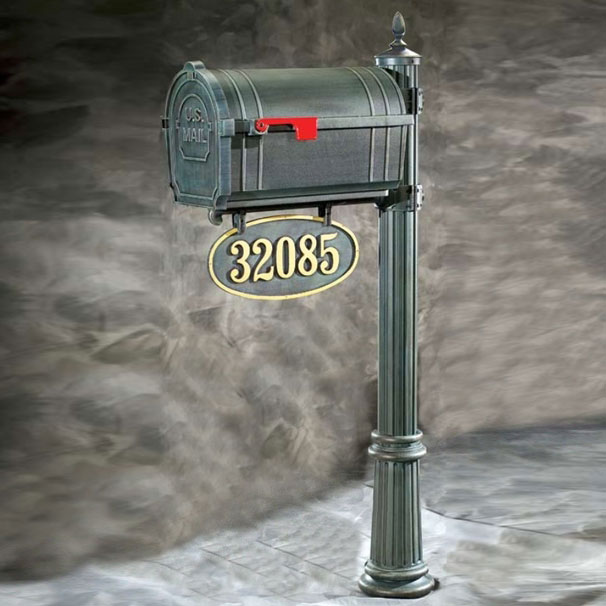 Hanover Lantern M134 Mailbox Exterior Mailbox - HAN-M134