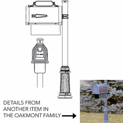 Mailboxes - Traditional Outdoor Mailbox - Decorative Mailbox