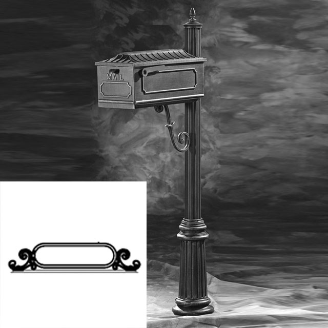 Hanover Lantern M97S Mailbox Traditional Exterior Mailbox - HAN-M97S
