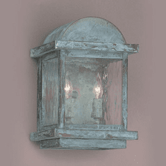 Hi-Lite Manufacturing H-1E-B 8" Wide Exterior Sconce Lighting - HLT-H-1E-B