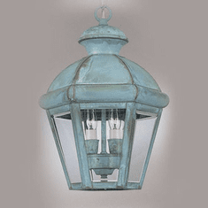 Hi-Lite Manufacturing H-2E-D 12" Tall Outdoor Mini Pendant Lamp - HLT-H ...