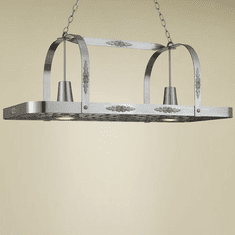 Hi-Lite Manufacturing H-2058-D 14" Tall Pot Rack Island Light Fixture ...