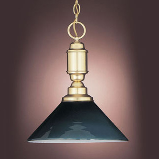 Hi-Lite Manufacturing H-5226-D-GRN 17" Tall Hanging Pendant Lighting ...
