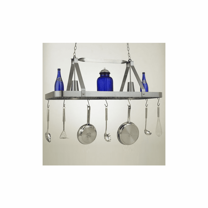 Hi-Lite Manufacturing H-54Y-D 15" Wide Pot Rack Kitchen Island Light ...